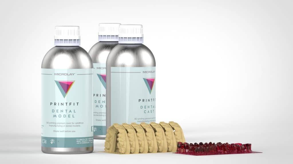 Resina de modelos Microlay Printfit – Microlay